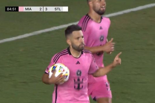 Jordi Alba marca el gol del empate para Inter Miami - MARCA USA