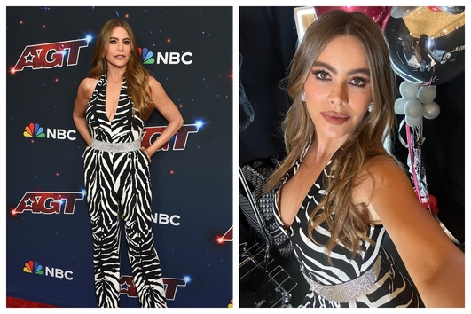 Sofia Vergara stuns in sexy figure-hugging jumpsuit on America's Got ...