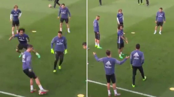 Cristiano Ronaldo pulls off wonderful rondo trick... but was it legal ...