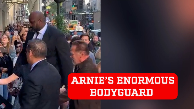 Arnold Schwarzenegger's bodyguard might be the biggest man we've ever ...