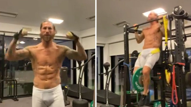 Real Madrid: Sergio Ramos' nocturnal workout session | MARCA in English