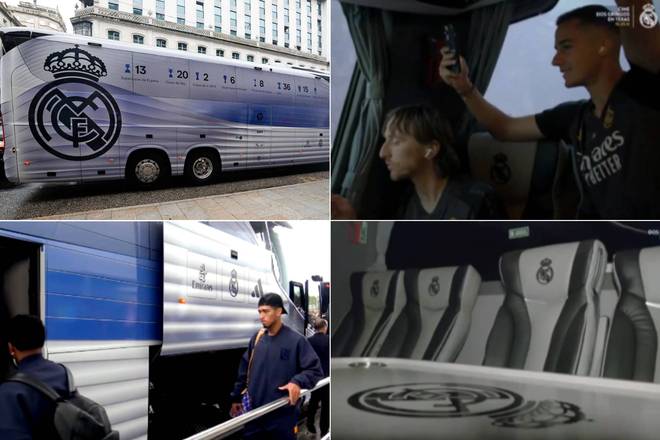 Así es el nuevo y espectacular bus del Real Madrid: el interior es puro ...