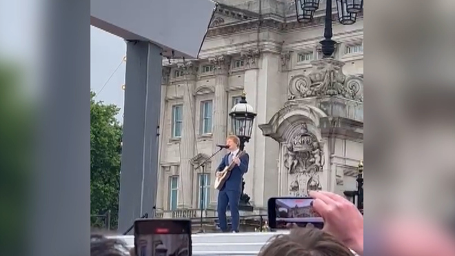 Ed Sheeran explains why Queen Elizabeth looked so happy to see him in ...