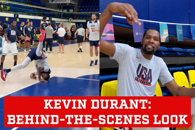 Kevin Durant flirts his way into viral fame: Fans can't handle the heat ...