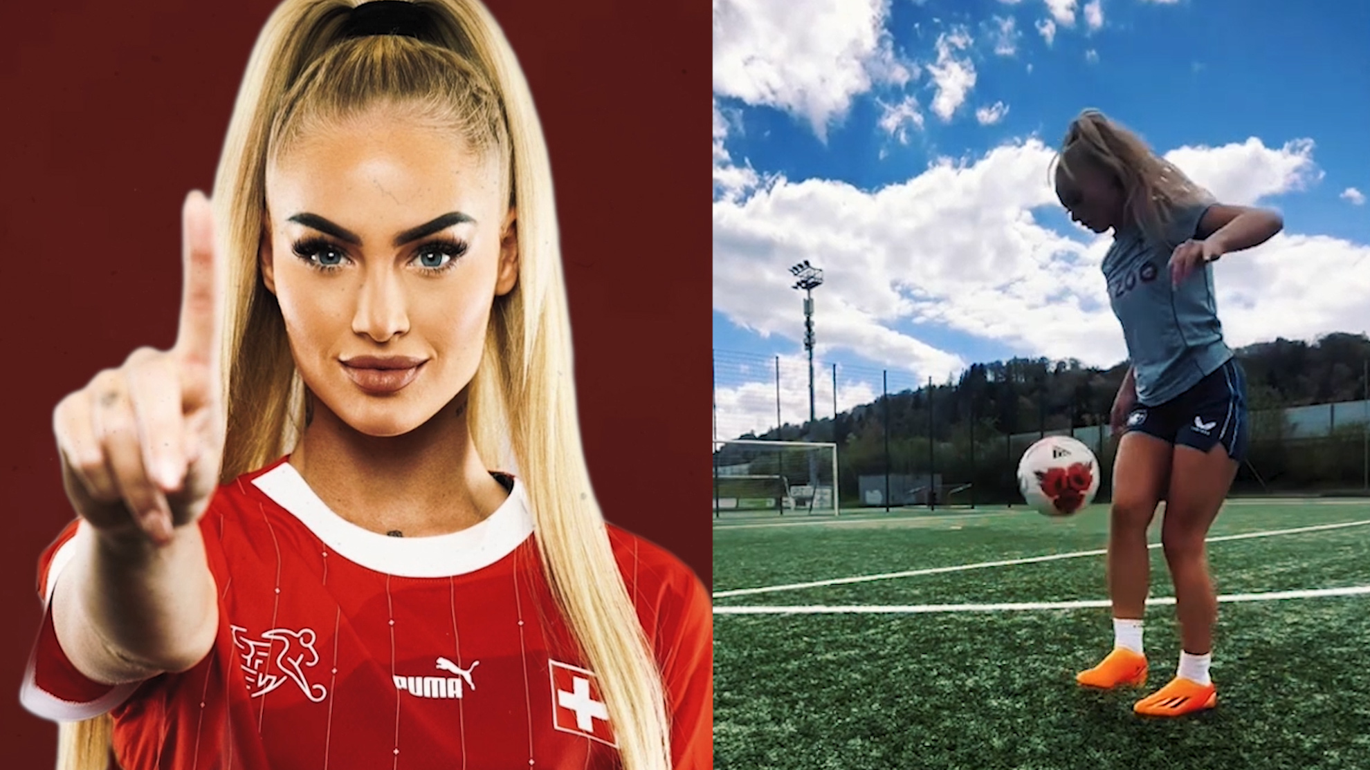 Famous Women Soccer Players In Action