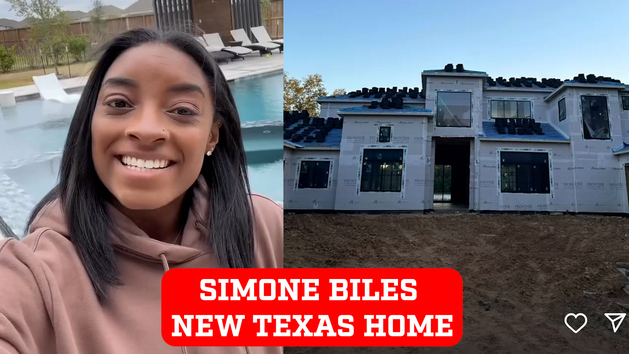 Simone Biles stuns with the new Texas home she is building with her ...