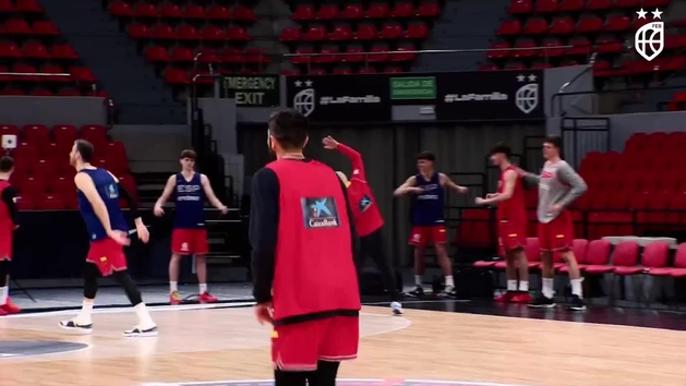 Ricky Rubio se reencuentra con la selección en Zaragoza. - MarcaTV