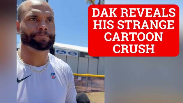 Dak Prescott reveals his strange secret cartoon crush - MARCA TV English