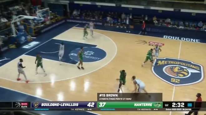 La enésima maravilla de Wembanyama, que domina la Liga Francesa con 18 años