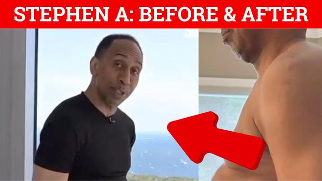 Stephen A. Smith stuns fans with unrecognizable body transformation in ...