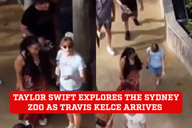 Taylor Swift's day out at Sydney Zoo as she waits on Travis Kelce to ...