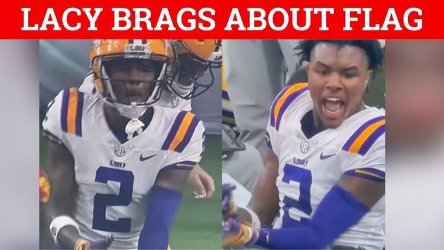 Kyren Lacy brags about controversial gun celebration to LSU teammate on ...