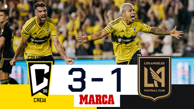 The Crew is the new champion | Columbus 3-1 LAFC | Goals and Highlights | Leagues Cup - MARCA TV ...