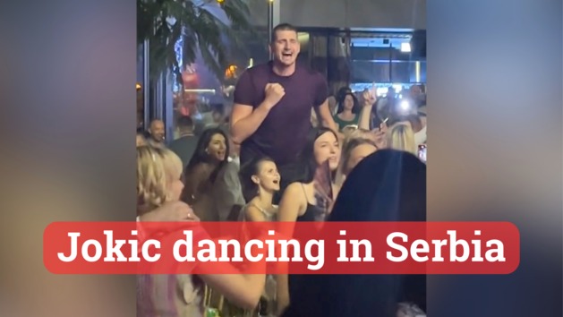 Jokic dancing at the club in Serbia like no one is watching - MARCA TV ...