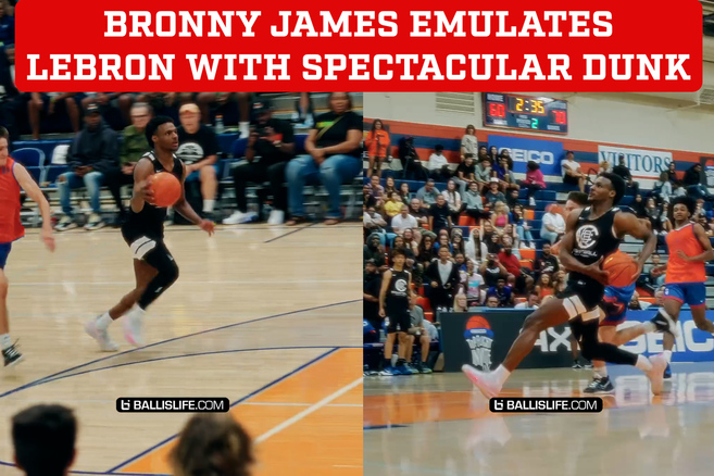 Bronny James' humble and honest admission on the eve of the NBA Draft ...