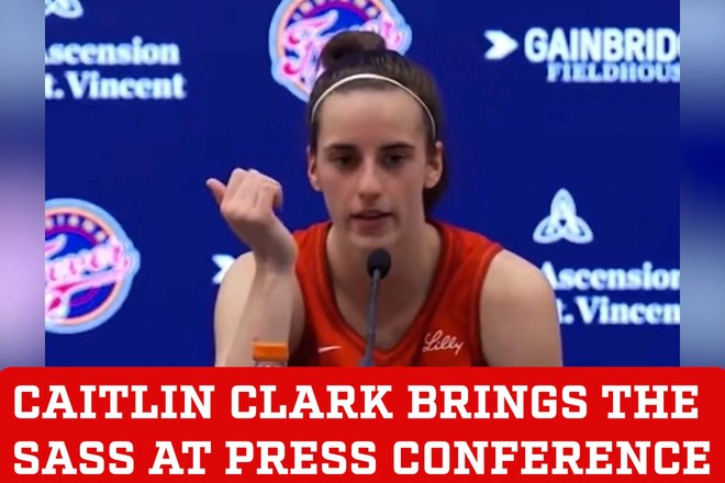 Caitlin Clark steals the show with SASS as she proudly shows off her ...