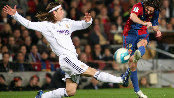 It's been 10 years since Messi's first hat-trick ... against Real ...