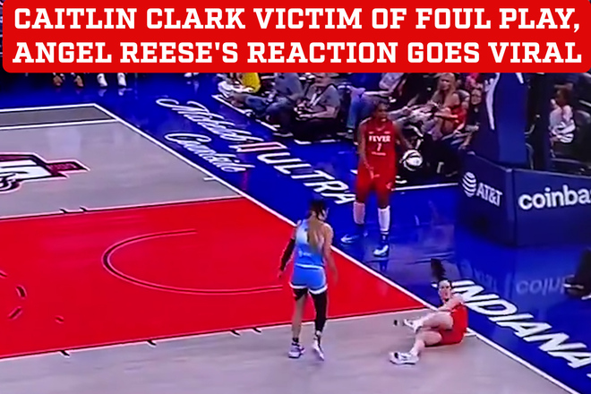 Caitlin Clark's innocence questioned as crowd video shows she elbowed ...