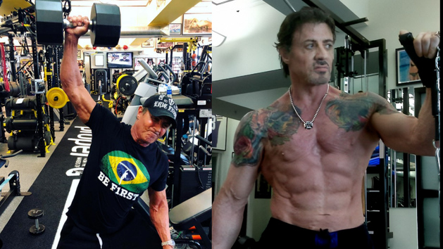 Sylvester Stallone's incredible physique at 76 years old - MarcaTV