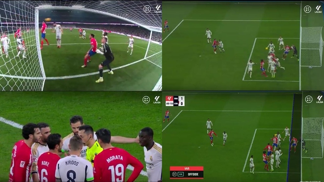 Así se decidió anular el gol de Savic en el derbi: "Fuera de juego por interferencia"