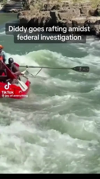 Diddy spotted white water rafting amid his many legal woes - MARCA TV ...