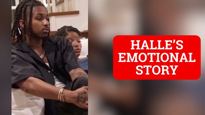 Halle Bailey and DDG dress up as Whitney Houston and Bobby Brown ...