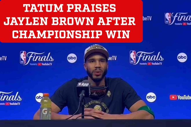 Jayson Tatum and Jaylen Brown battled in practice to demonstrate who is ...