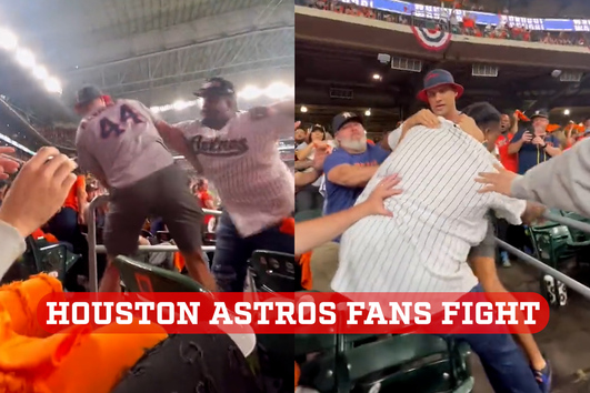 Houston Astros fans brawl despite team's win against the Minnesota ...