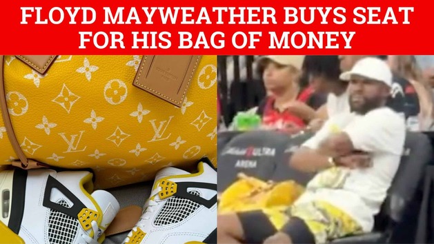 Floyd Mayweather buys courtside seat at basketball game for his huge ...
