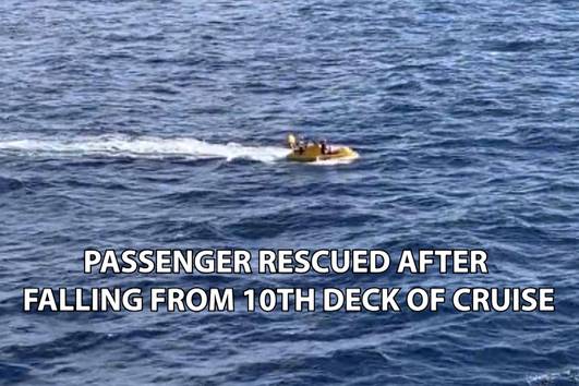 Passenger miraculously survives perilous fall from 10th deck of cruise ...