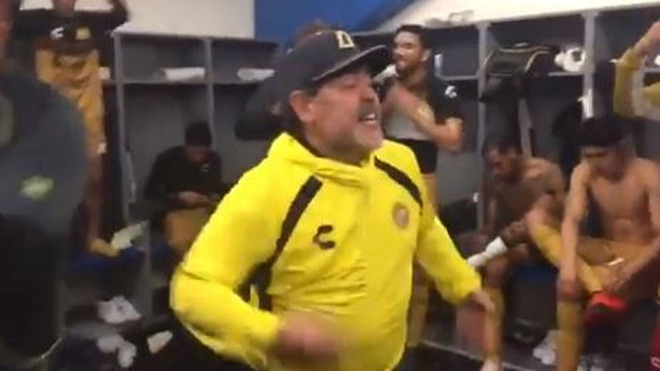 International Footbal - Mexico: Maradona and Dorados celebrate reaching ...
