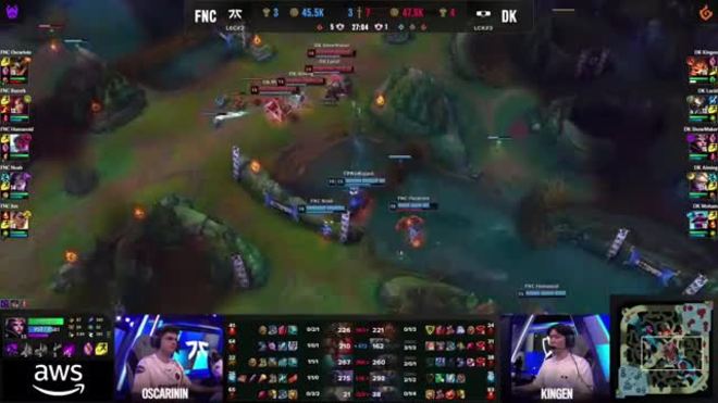 Worlds LoL 2024: Fnatic se deja su primer mapa del Mundial ante un ...
