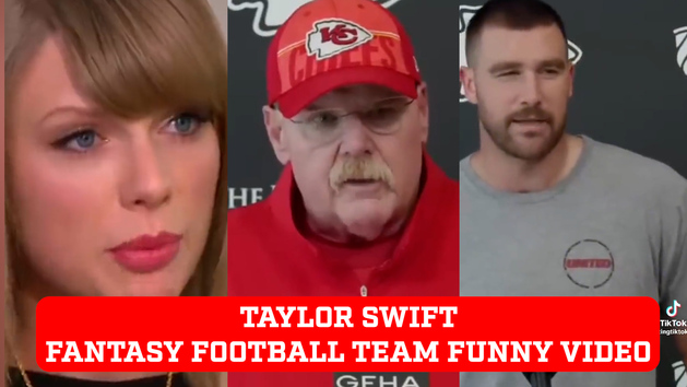 Taylor Swift fantasy football team funny video leaked - MARCA TV English
