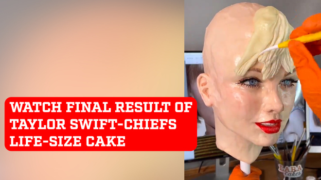 Life-size Taylor Swift cake generates reactions for its final ...