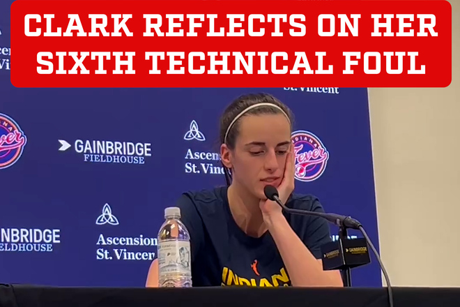 Caitlin Clark blasts WNBA referees for calling her sixth technical foul ...