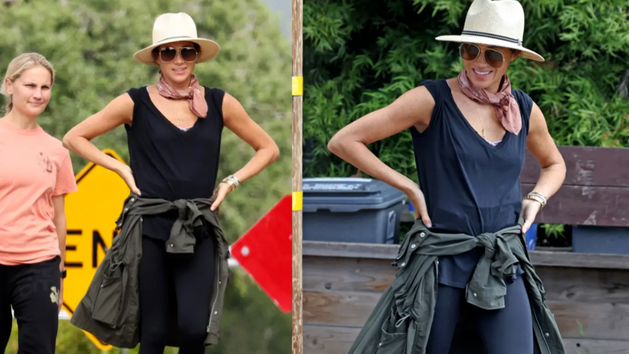 Meghan spotted happily hiking shortly after avoiding King Charles ...