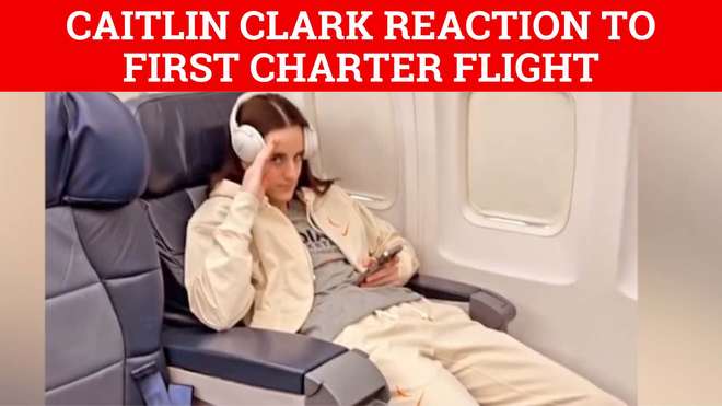 Indiana Fever celebrate history on luxurious first charter flight that Caitlin Clark made ...