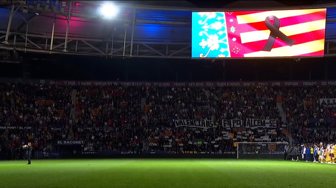 El Ciutat de València llora por la DANA: sobrecogedor homenaje a las ...