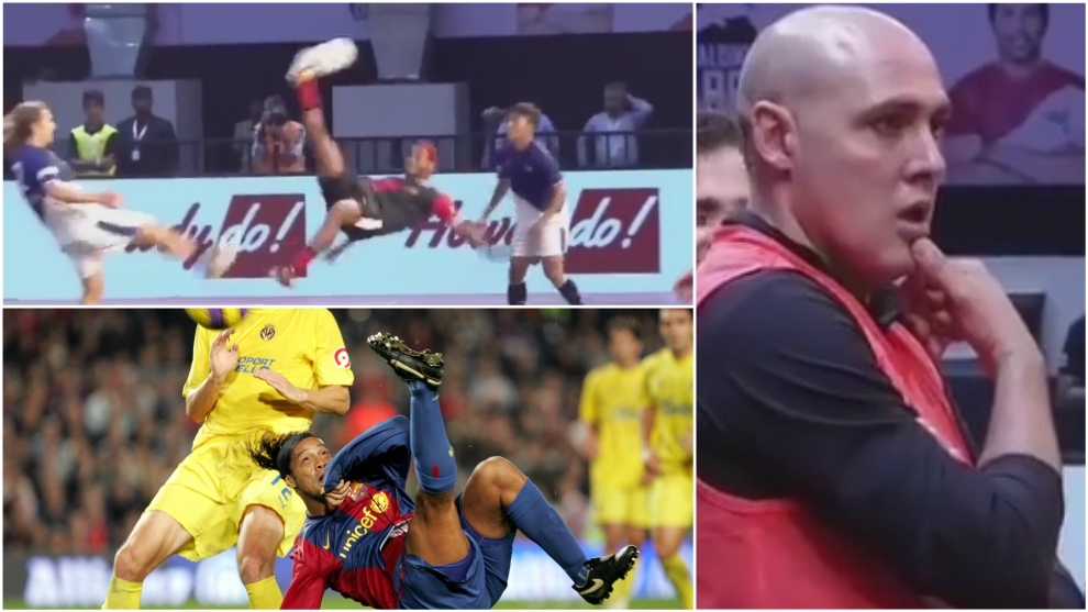Ronaldinho Overhead Kick