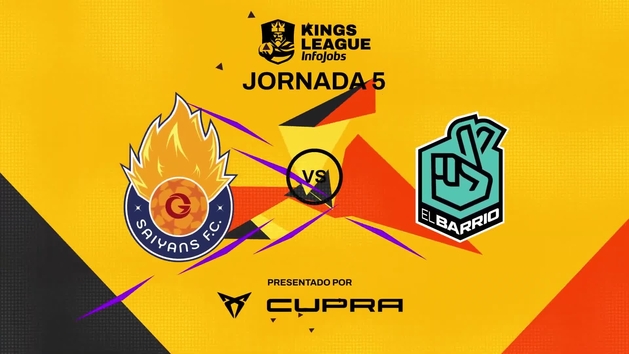 Kings League Infojobs: Saiyans FC 1-0 El barrio resúmen y gol del ...