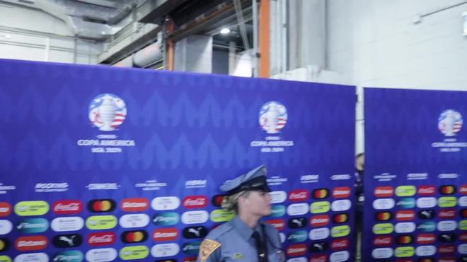 Copa America: Messi's security entourage at the Copa America is on ...