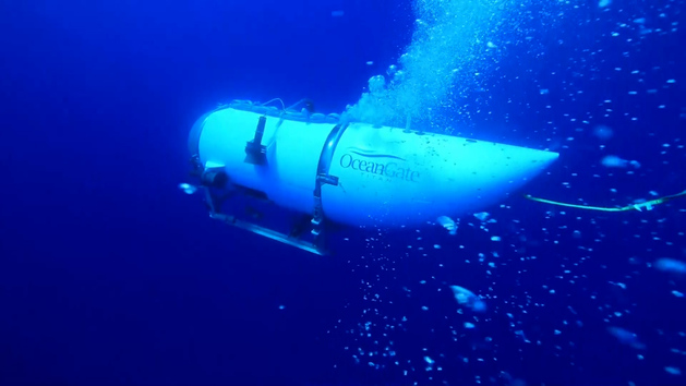 Imágenes del submarino que viajaba al Titanic con cinco personas a bordo - MarcaTV