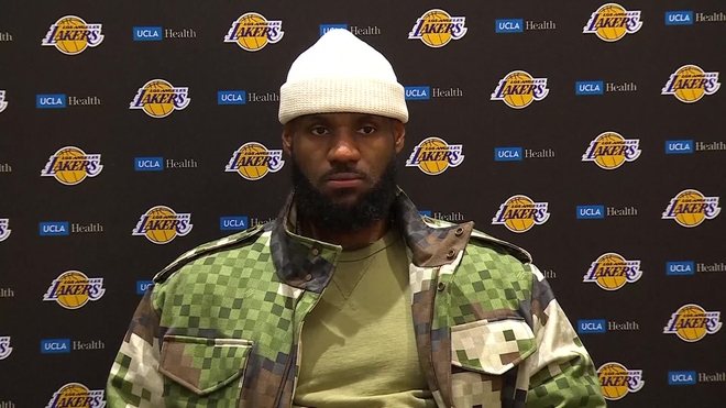 LeBron James on playing in Cleveland following Lakers' 121-115 win: 'It ...