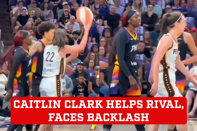 Caitlin Clark's pool video creates controversy online for some reason ...