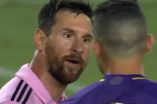 Messi talks trash to Orlando City after scoring two goals for Inter ...