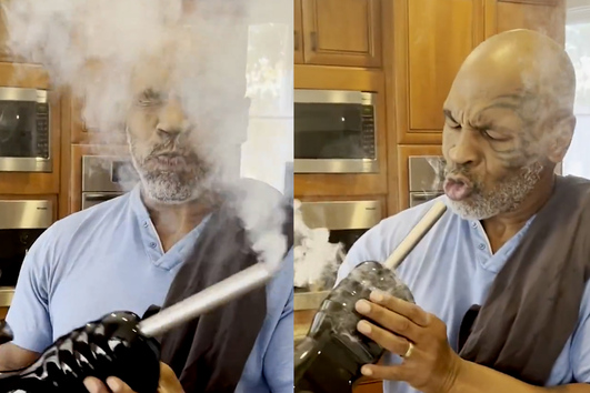 Mike Tyson posted a video with a controversial "smoking gun" - MARCA TV ...