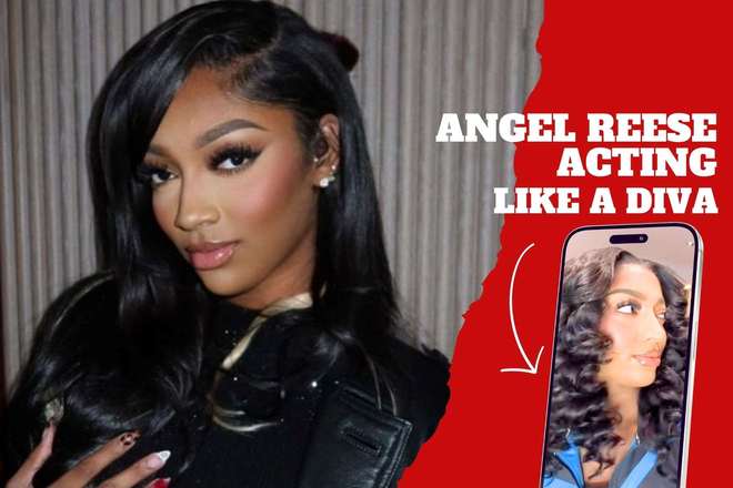 Angel Reese reaches a diva status just to avoid messing up her fresh ...