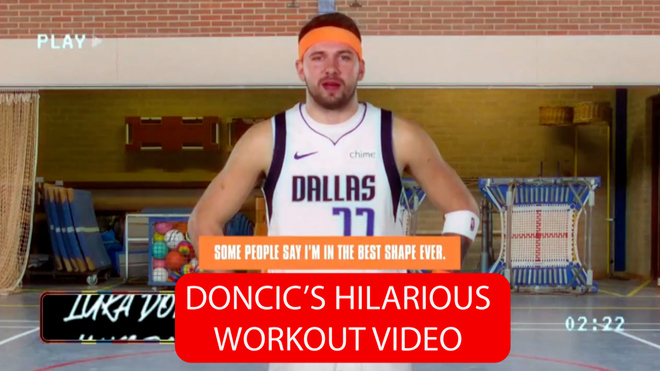 Luka Doncic's teammates make fun of his body in a hilarious workout ...