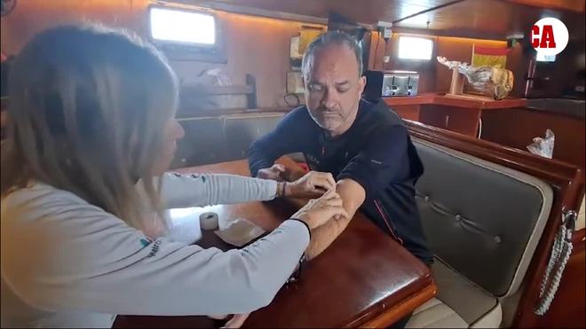 La importancia de tener un ángel de la guarda camino de la Antártida