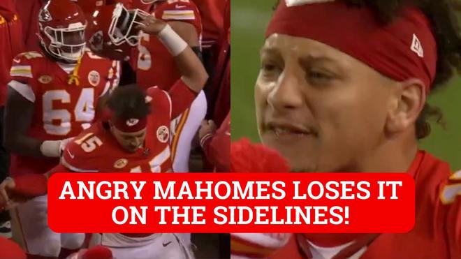 Patrick Mahomes vents to Josh Allen about 'f---ing terrible' offensive ...